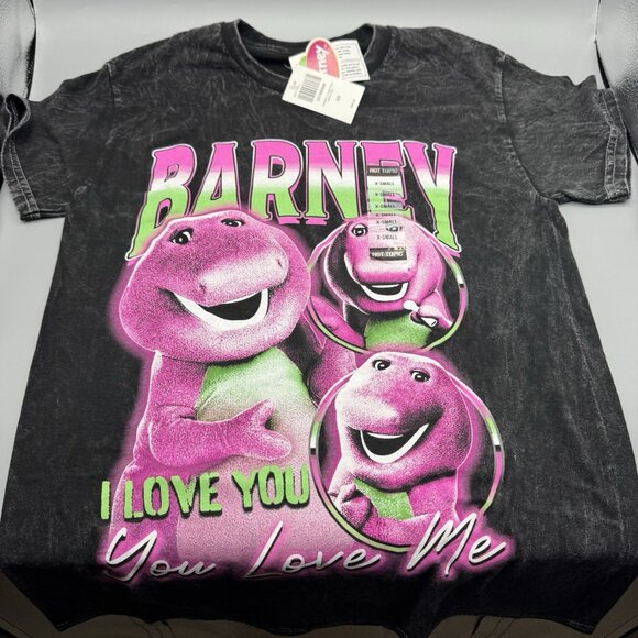 Barney | Shirts | Barney I Love You You Love Me Collage Tshirt Xsmall ...